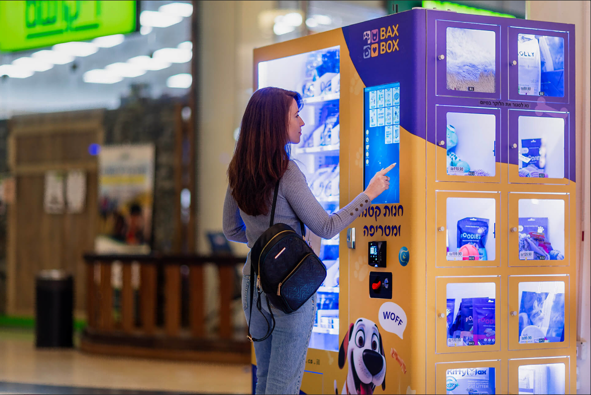 pet vending machine for pet food treats toy vending machine